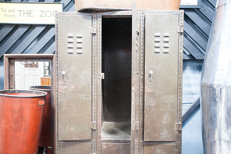 Vintage Military Lockers | Clubhouse Interiors