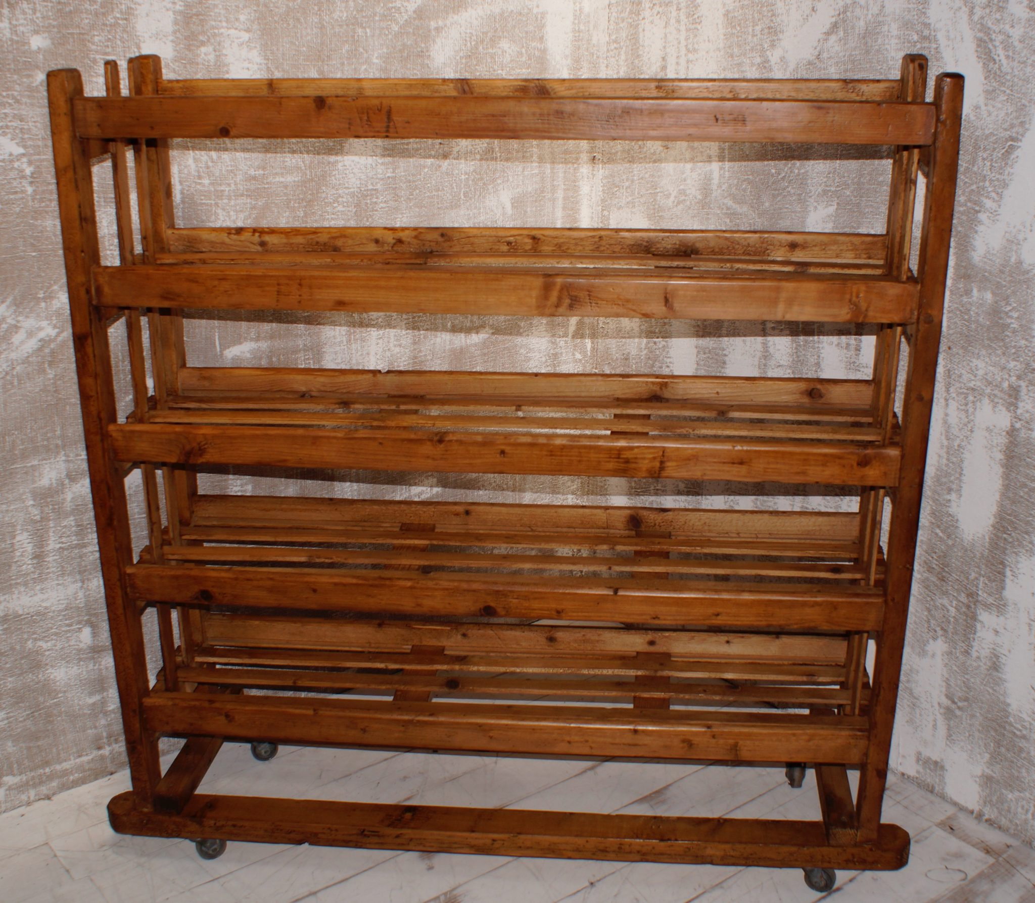 Vintage Factory Shoe Rack (SOLD) – Clubhouse Interiors Ltd