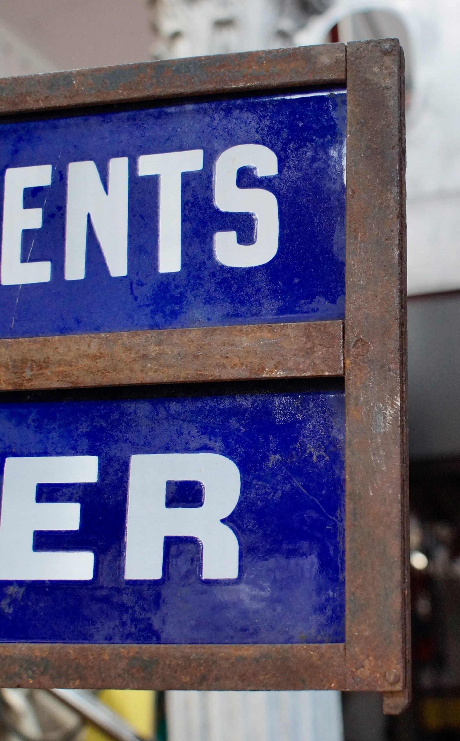 Vintage French Enamel Apartments A Louer Sign (SOLD) – Clubhouse ...