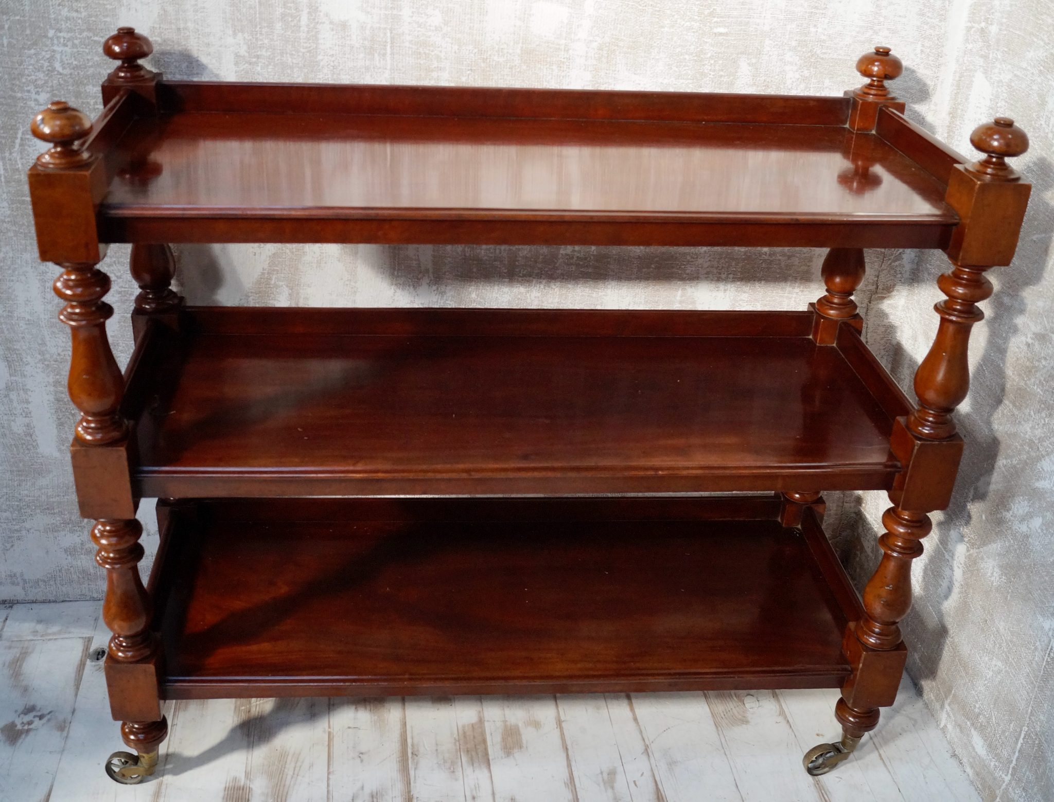 Victorian Mahogany Three Tier Buffet Trolley (SOLD) – Clubhouse ...