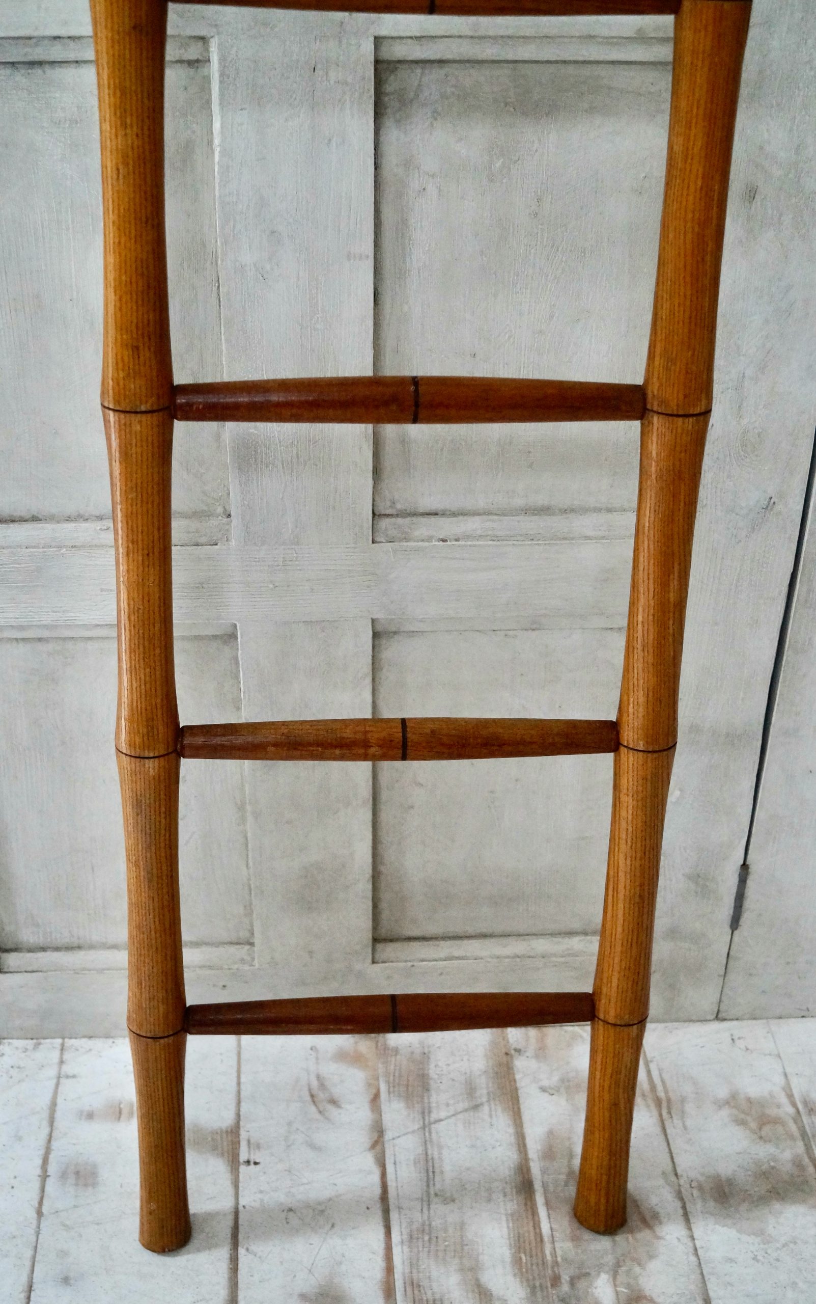 Victorian Faux Bamboo Library Ladder (SOLD) – Clubhouse Interiors Ltd