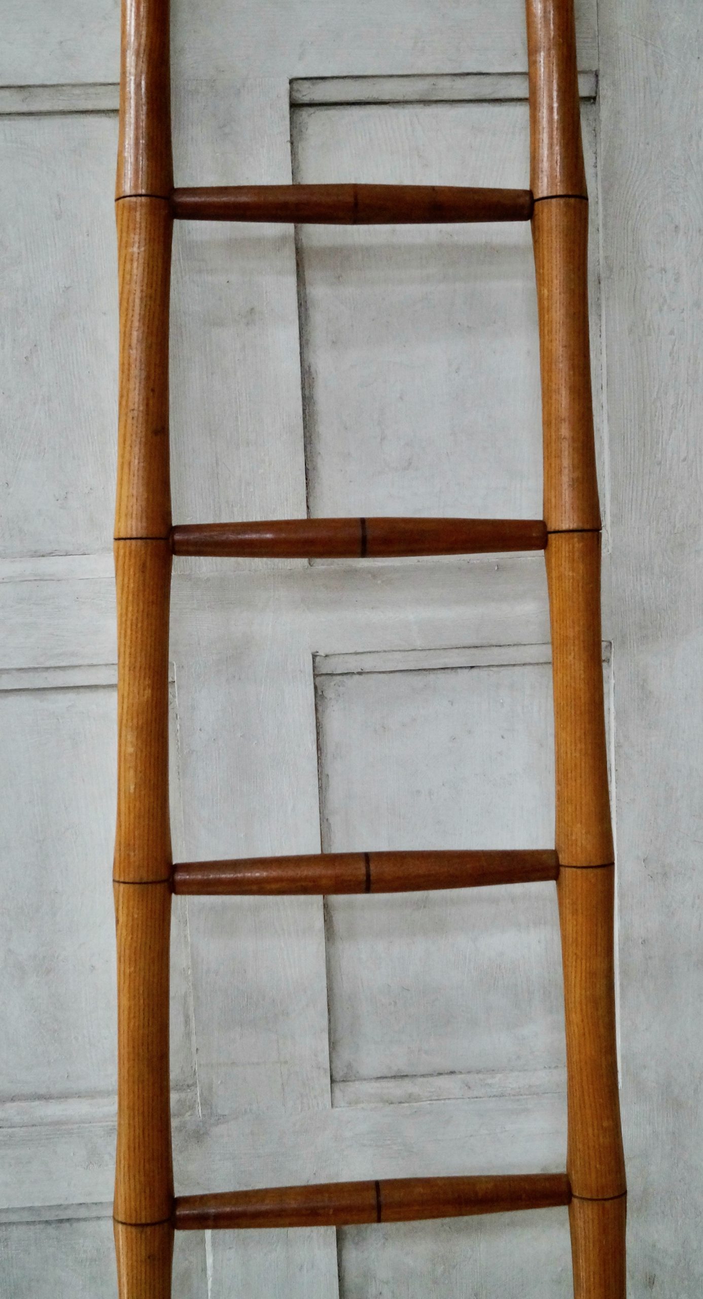Victorian Faux Bamboo Library Ladder (SOLD) – Clubhouse Interiors Ltd