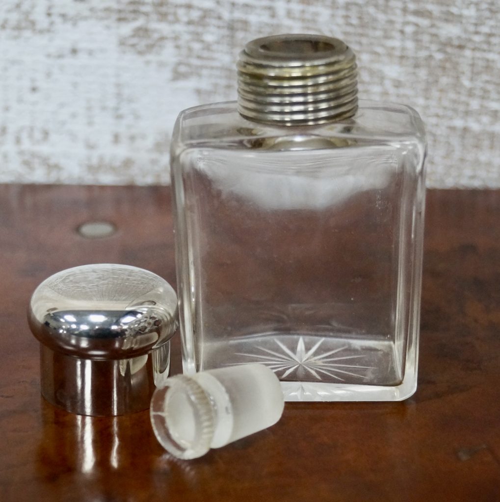 Antique Travel Cologne Bottle Case – Clubhouse Interiors Ltd