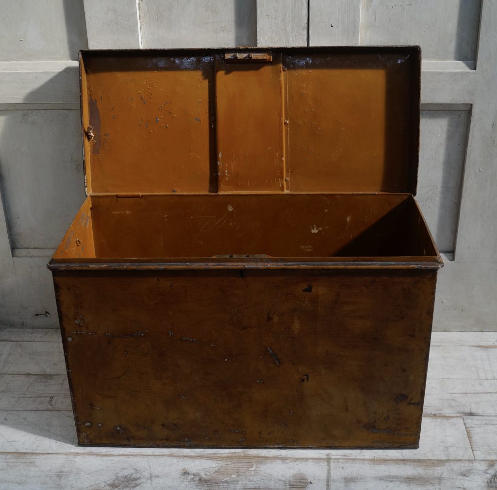 Victorian Metal Deed Box – Clubhouse Interiors Ltd