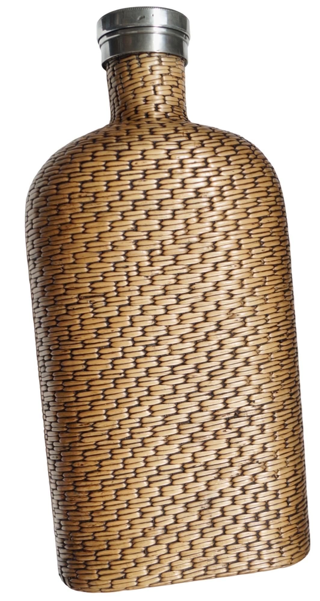 Vintage Wicker Woven Flask – Clubhouse Interiors Ltd
